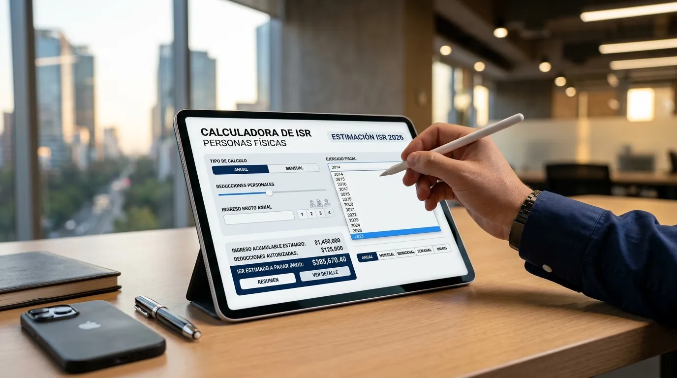 Calculadora de ISR | El Contribuyente